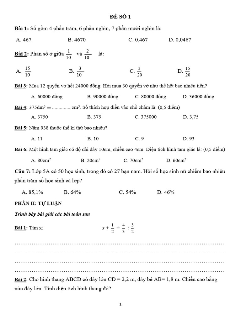 30 ĐỀ TOÁN CK2 | PDF