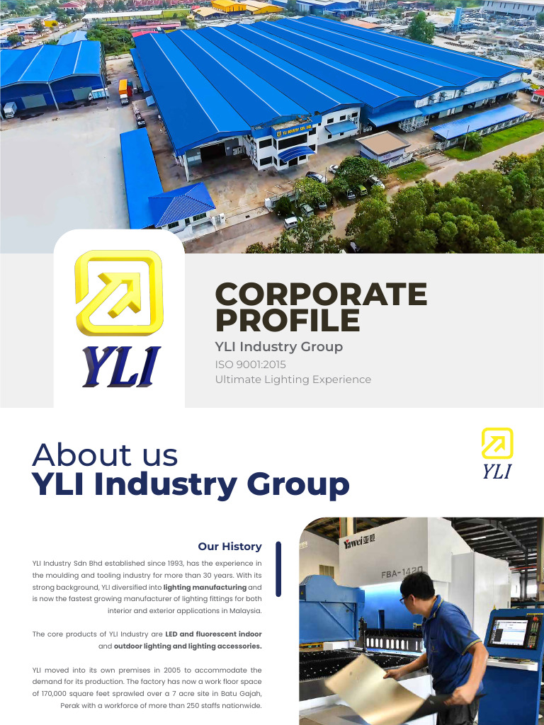 YLI Industry Group: Lighting Solutions Expert | PDF | Numerical Control ...