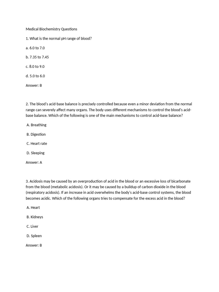 Medical Biochem-WPS Office | PDF | Enzyme | Proteins