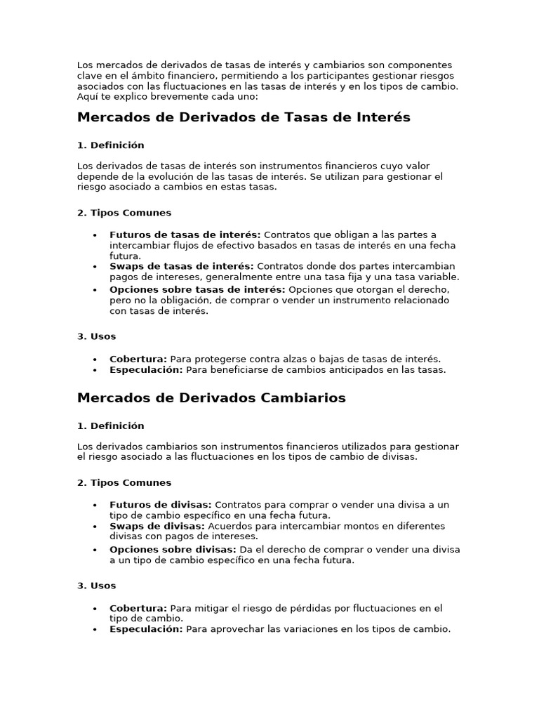 Informacion Jefer | PDF | Mercado de divisas | Opción (Finanzas)