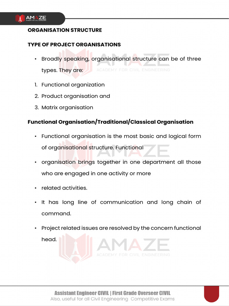 CHAPTER 10 - ORGANISATION STRUCTURE | PDF | Organizational Structure ...