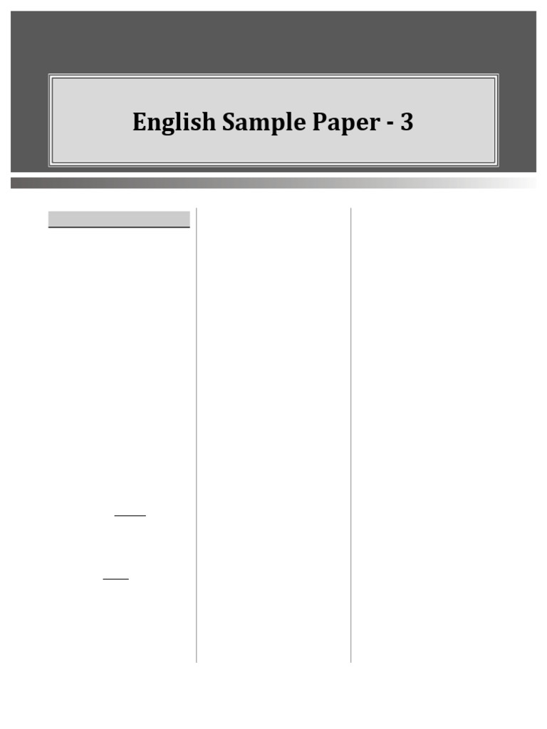 Sp 3 Pdf Subject Grammar Verb