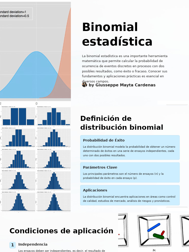 Binomial Estadistica | PDF | Probabilidad | Estadísticas
