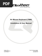 RII Mini i25 Keyboard User Manual | PDF | Usb | Computer Keyboard