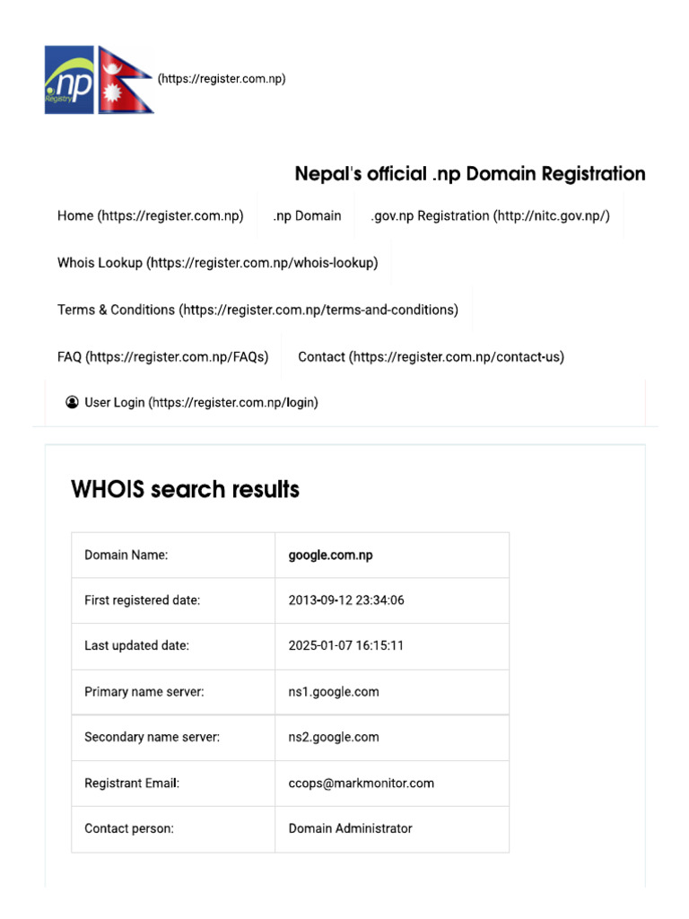 Google Registration | PDF