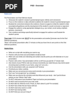 Guidelines For Research Proposal Defense | PDF