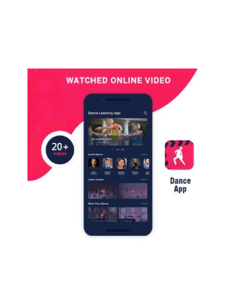 Dance App Features Overview | PDF