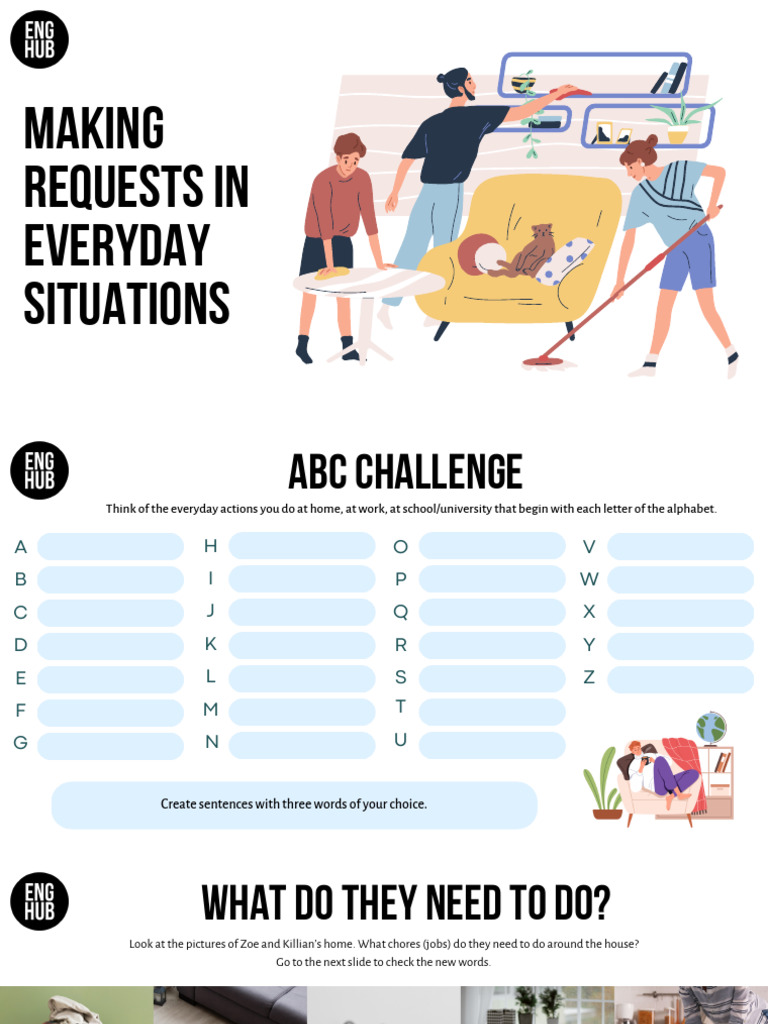 A1-A2 Making Requests in Everyday Situations SV | PDF