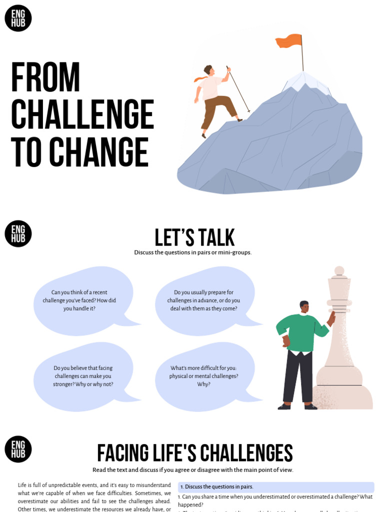 B1-B2 From Challenge To Change - Prefixes SV | PDF