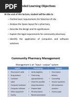 Pharmacy Layout Design Overview | PDF | Pharmacy | Prescription Drugs
