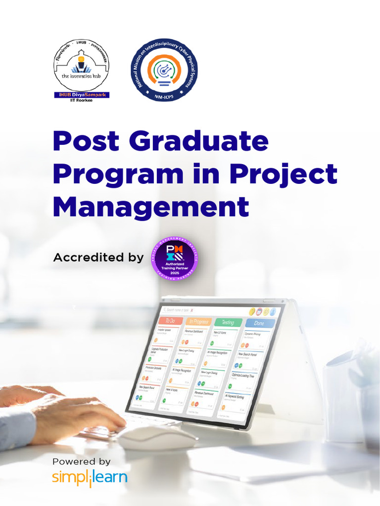 Post Graduate Project Management Program | PDF | Agile Software Development | Project Management