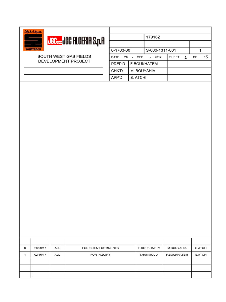 S-000-1311-001 - 1 - Specification For Geotechnical and Topographic ...