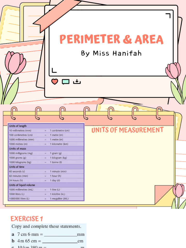 area and perimeter ppt | PDF