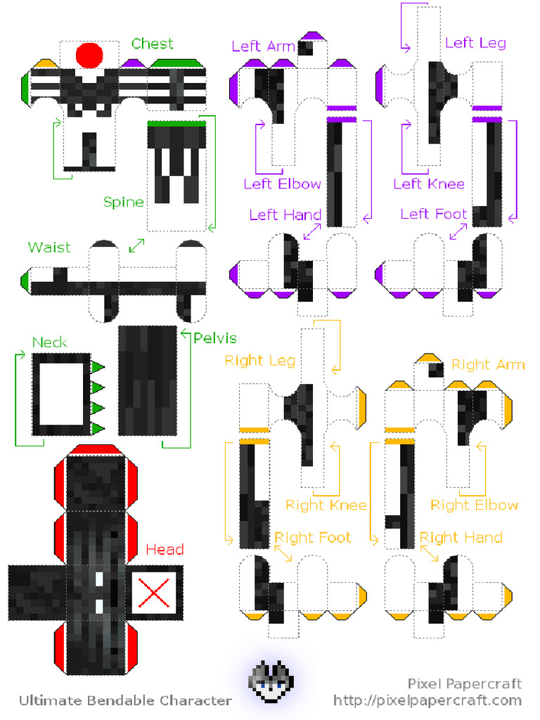 Minecraft Bendable Character | PDF