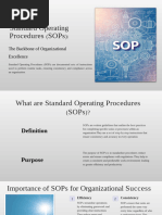 KPI Management SOP Guide | PDF | Performance Indicator | Business