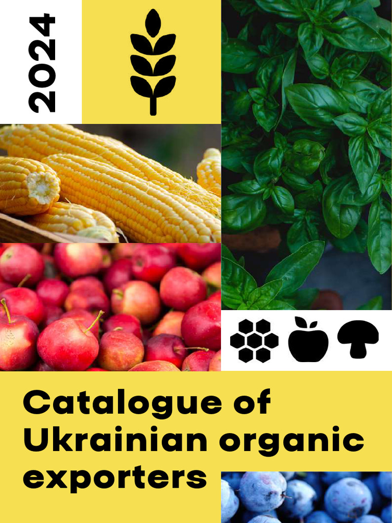 Ukrainian Organic Exporters Catalogue | PDF | Edible Plants | Fruit