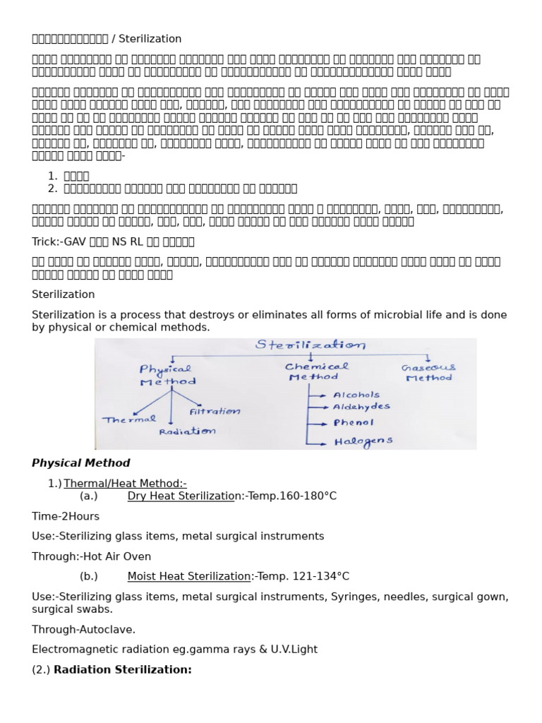 Sterilization | PDF