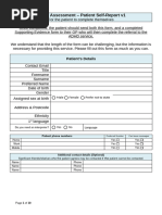 Adult Adhd Assessment Form | PDF | Attention Deficit Hyperactivity ...