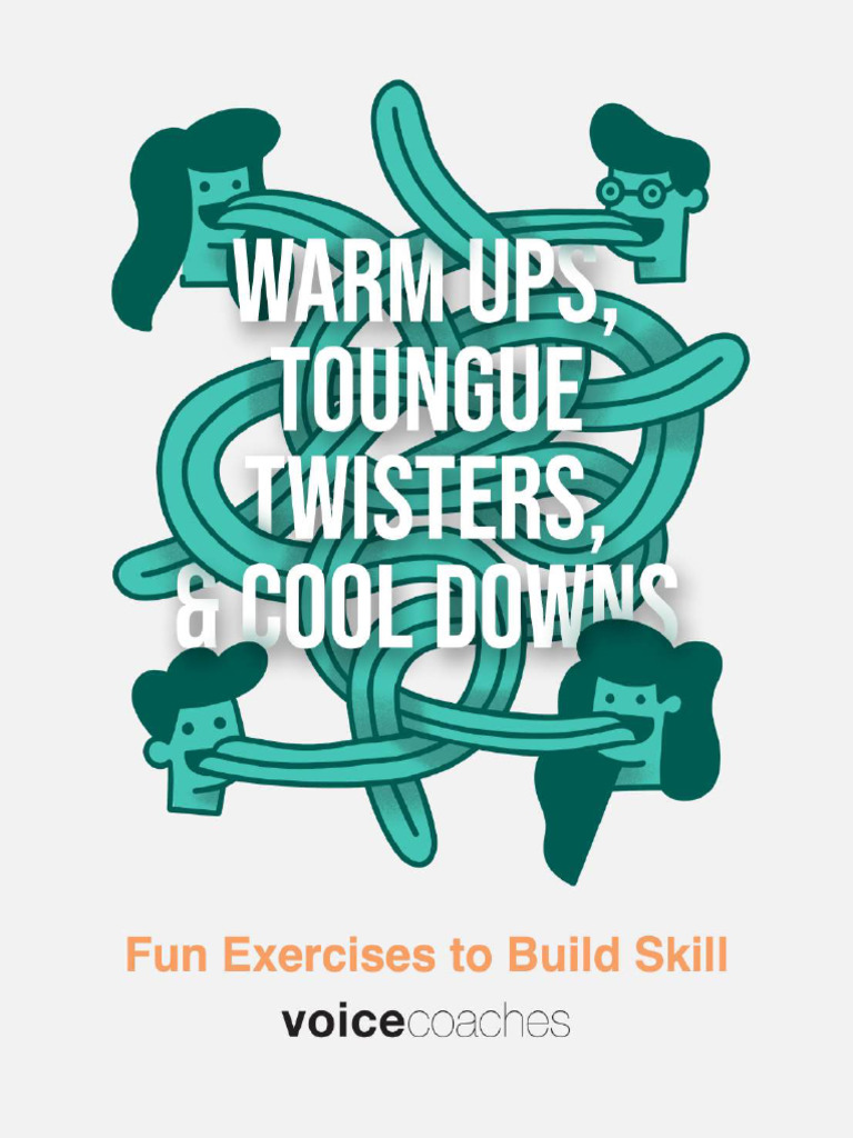 Voice Actor Warm-Up Guide | PDF | Breathing | Human Voice