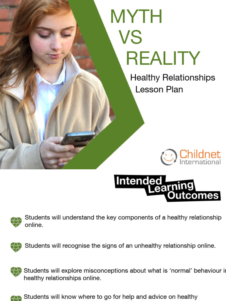 Healthy Relationships Lesson | PDF