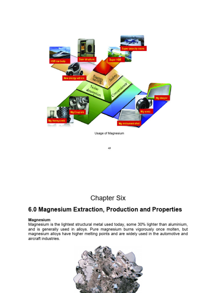MME 302 Note Vol 6 - 101139 | PDF | Magnesium | Materials