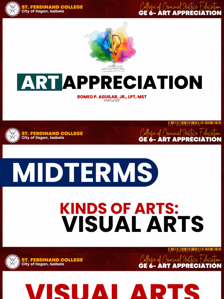 Art Appreciation Lesson Midterm | PDF