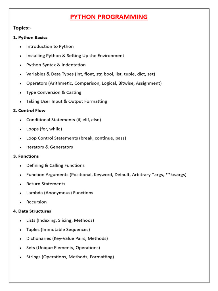 Python-Programming by H - Panchal | PDF | Method (Computer Programming) | Control Flow