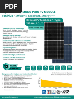 Data Sheet-144 HC - Bifacial TOPCON Dual Glass 560-590 WP | PDF | Solar ...