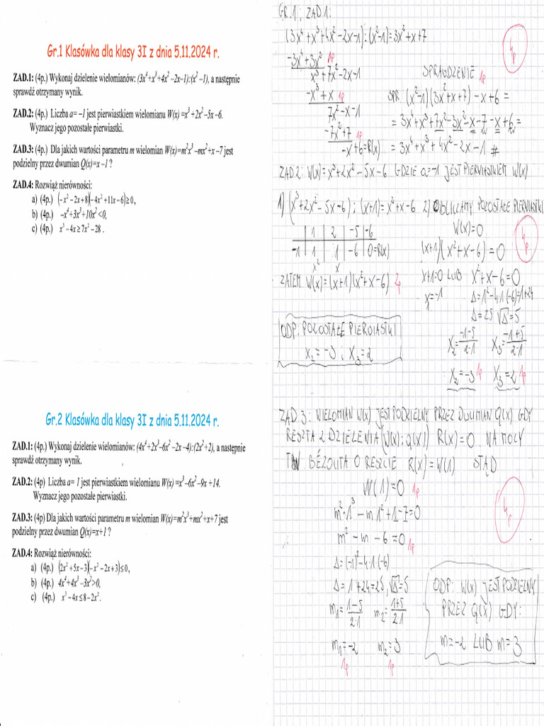 3i Wielomiany Cz2 (1) | PDF