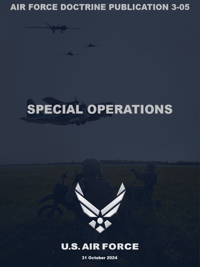 3 05 Afdp Special Operations | PDF | United States Air Force | United ...
