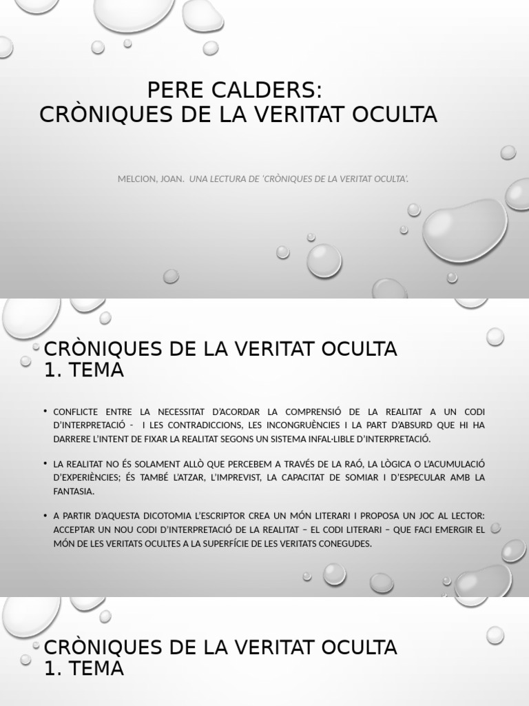 CRÒNIQUES 1BAT | PDF