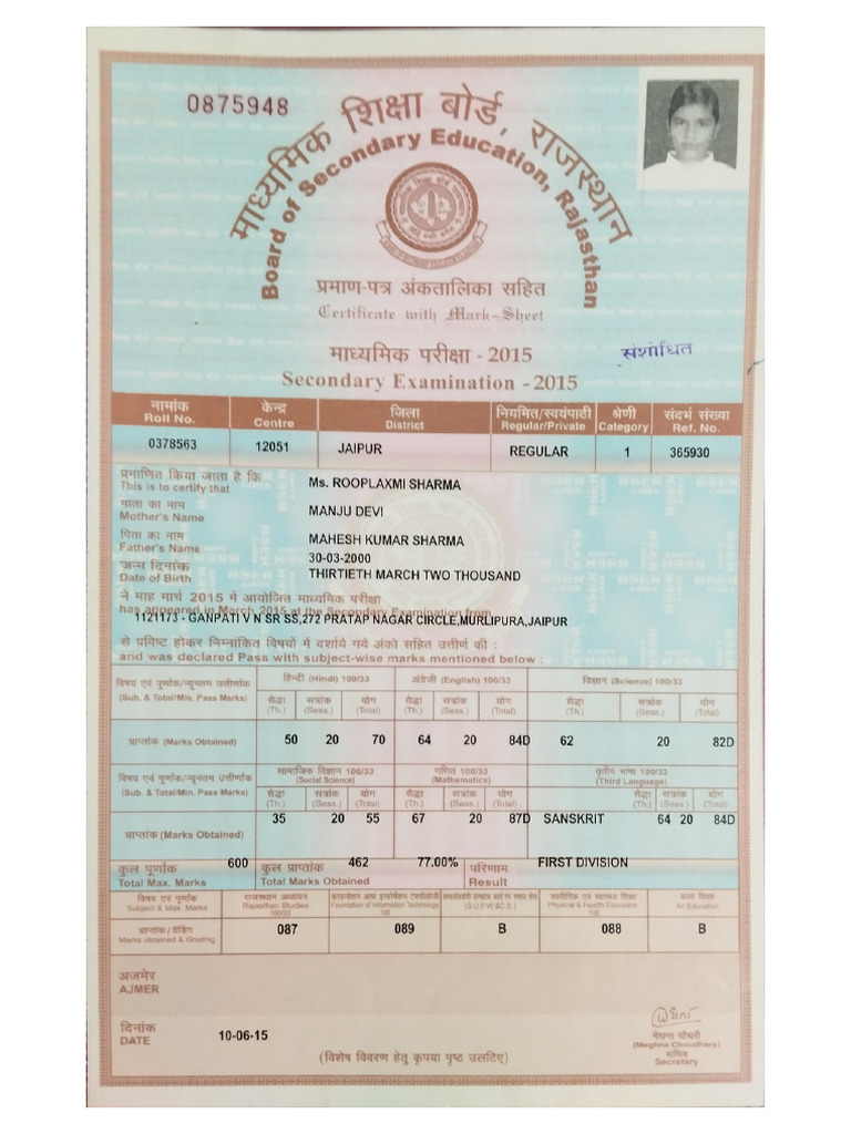 Rooplaxmi Documents | PDF