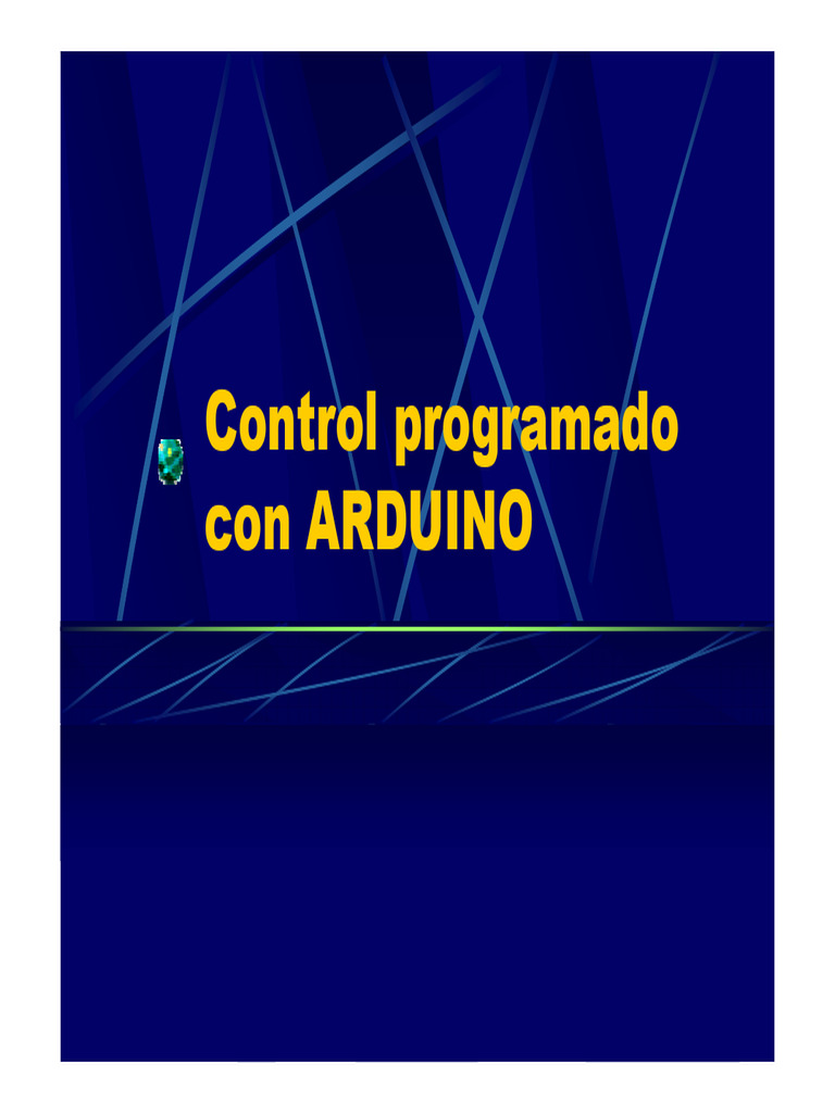 Arduino Programación 17 18 3º ESO Presentación | PDF | Arduino | Microcontrolador