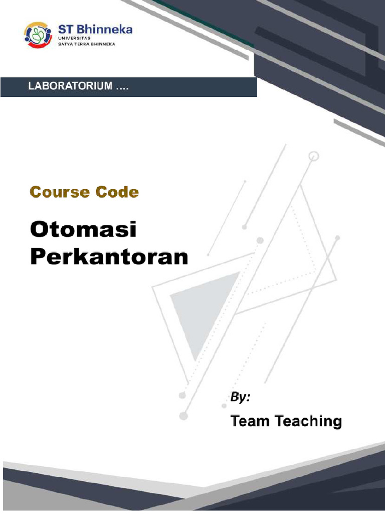 Modul Praktik Otomasi Perkantoran V2.docx - Compressed-1 | PDF
