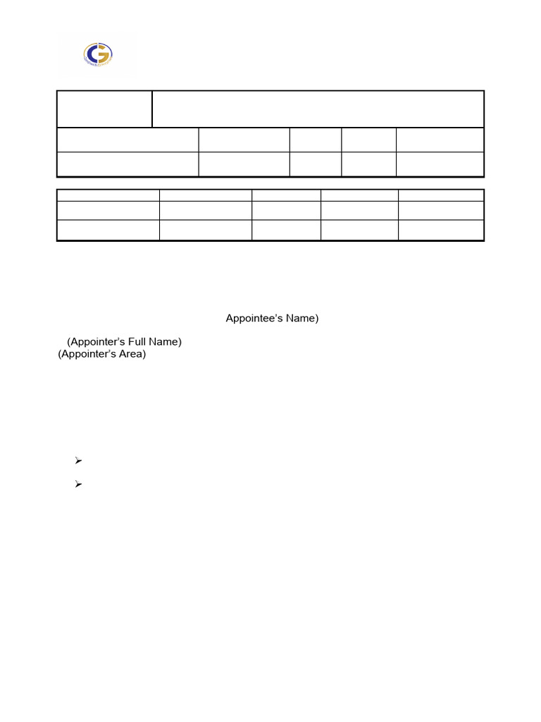 Fire Fighter Appointment Letter | PDF | Firefighter | Safety