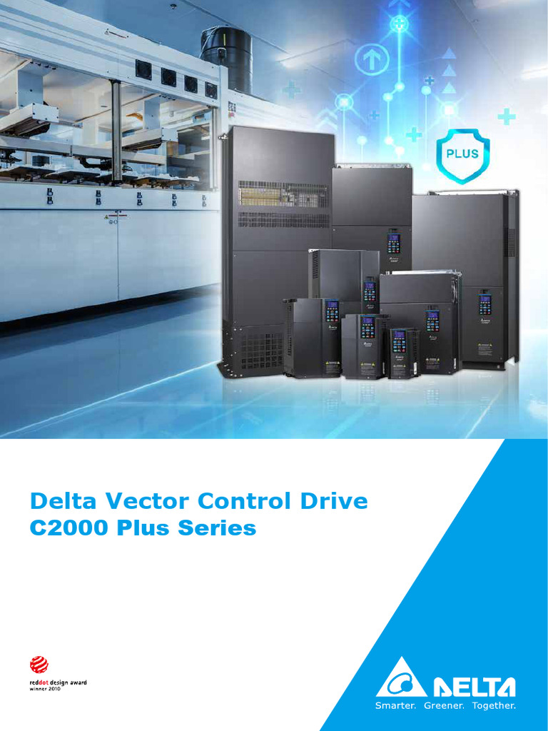 Catálogo Delta - Vector Control Drive C2000 Plus Series | PDF | Electric Motor | Alternating Current