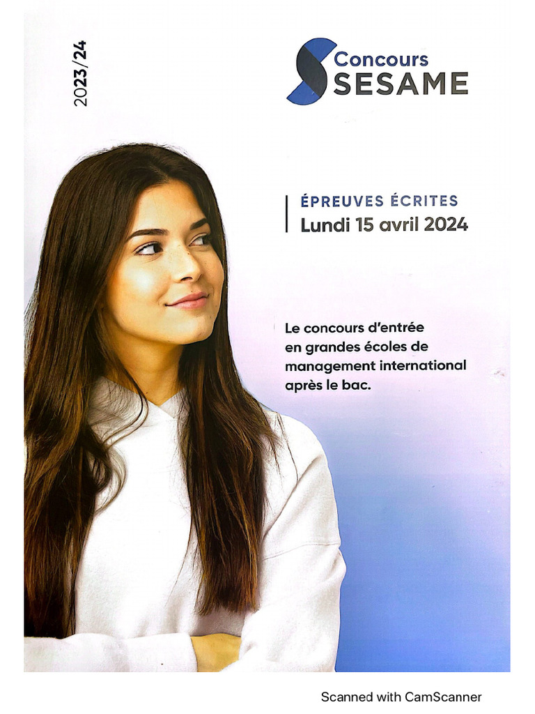 Concours Sésame | PDF