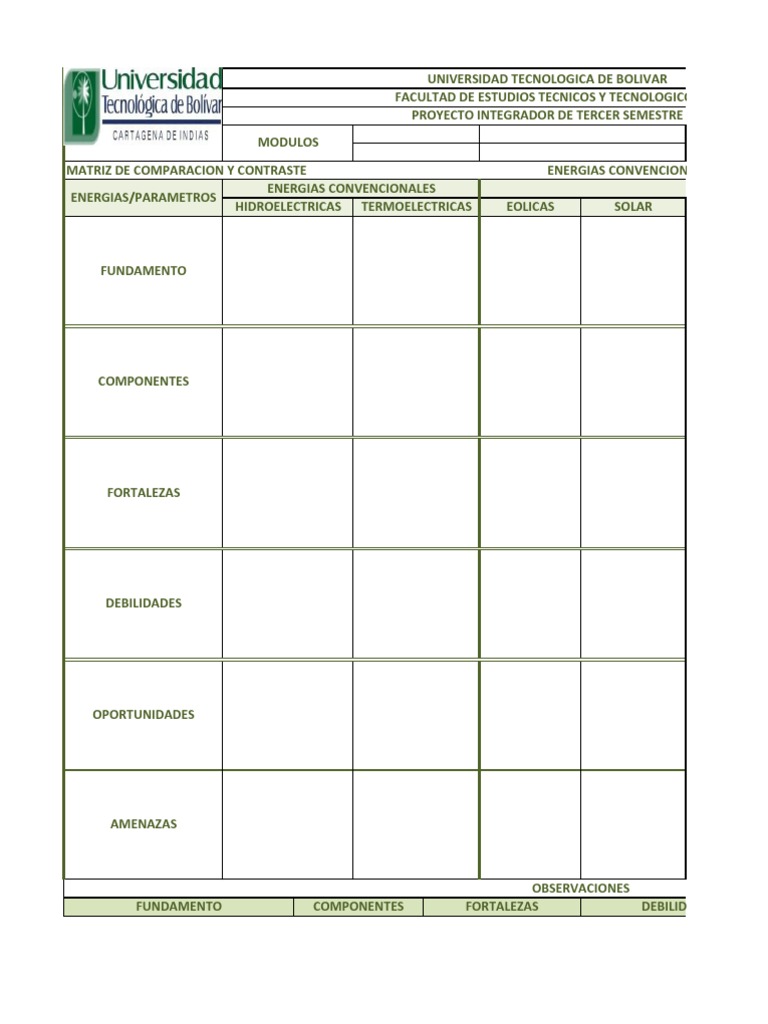 Anexo 6. Matriz de Comparacion y Contraste