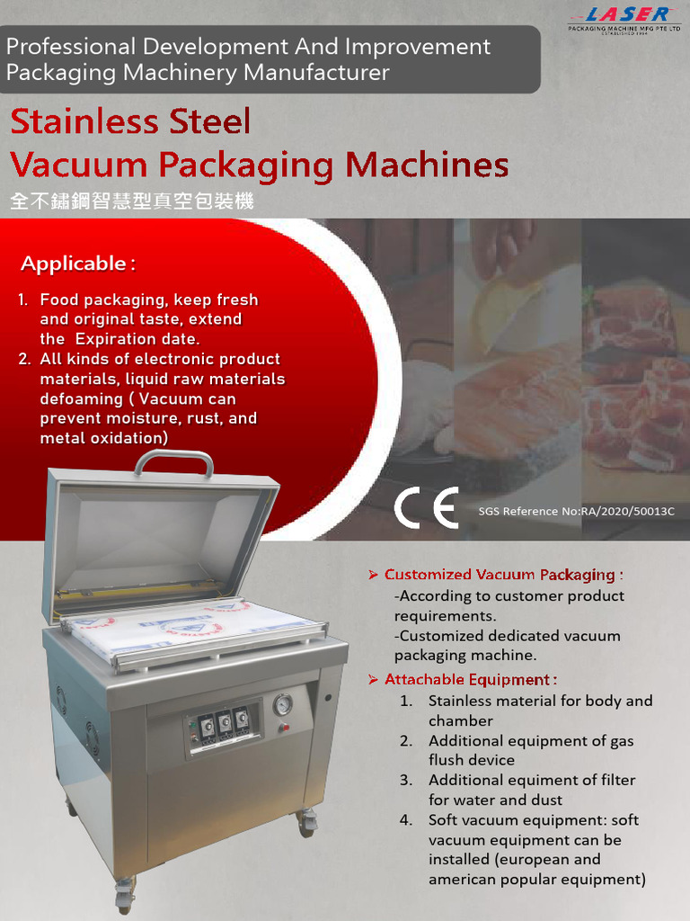 LASER Vacuum Machine - TW en | PDF | Mains Electricity | Vacuum