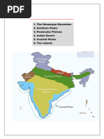 Class 9 Geography Chapter 2 Notes - Physical Features of India Free PDF ...