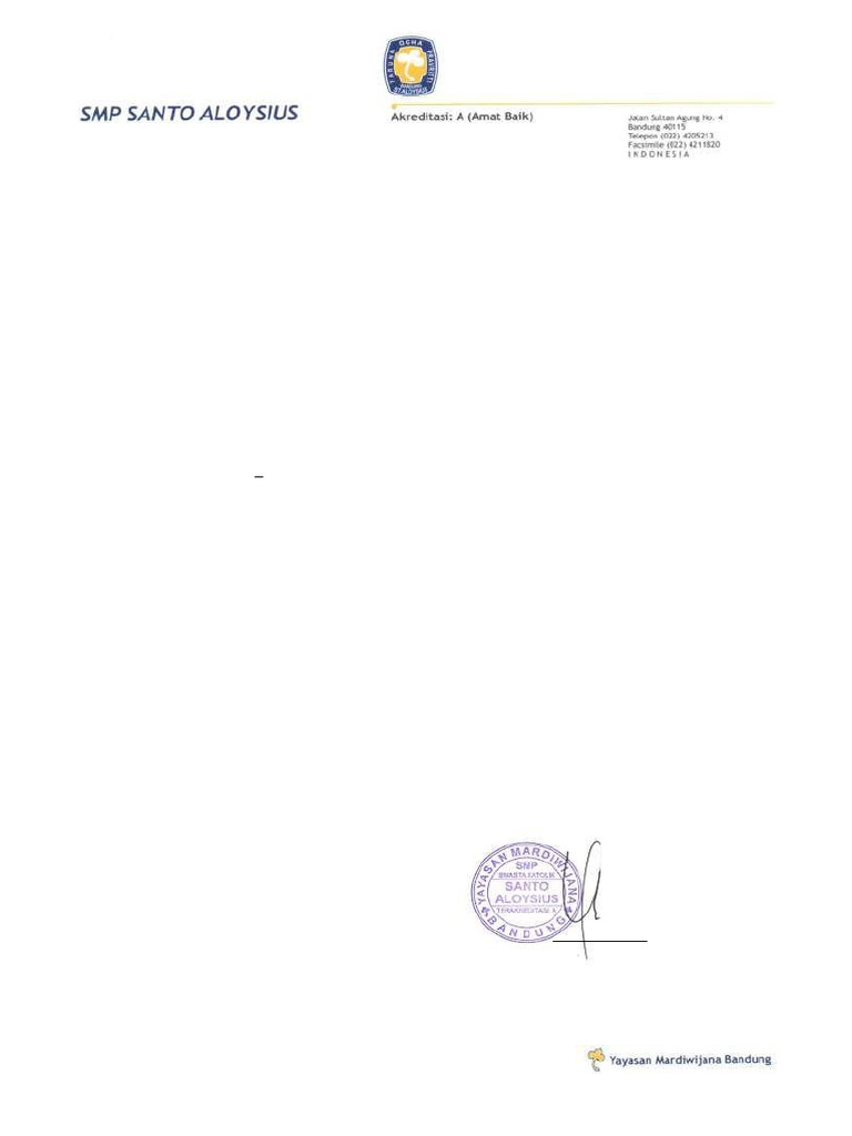 Pengumuman Kelas 7,8,9 Misa Peringatan 1 Tahun Pastor Darno | PDF