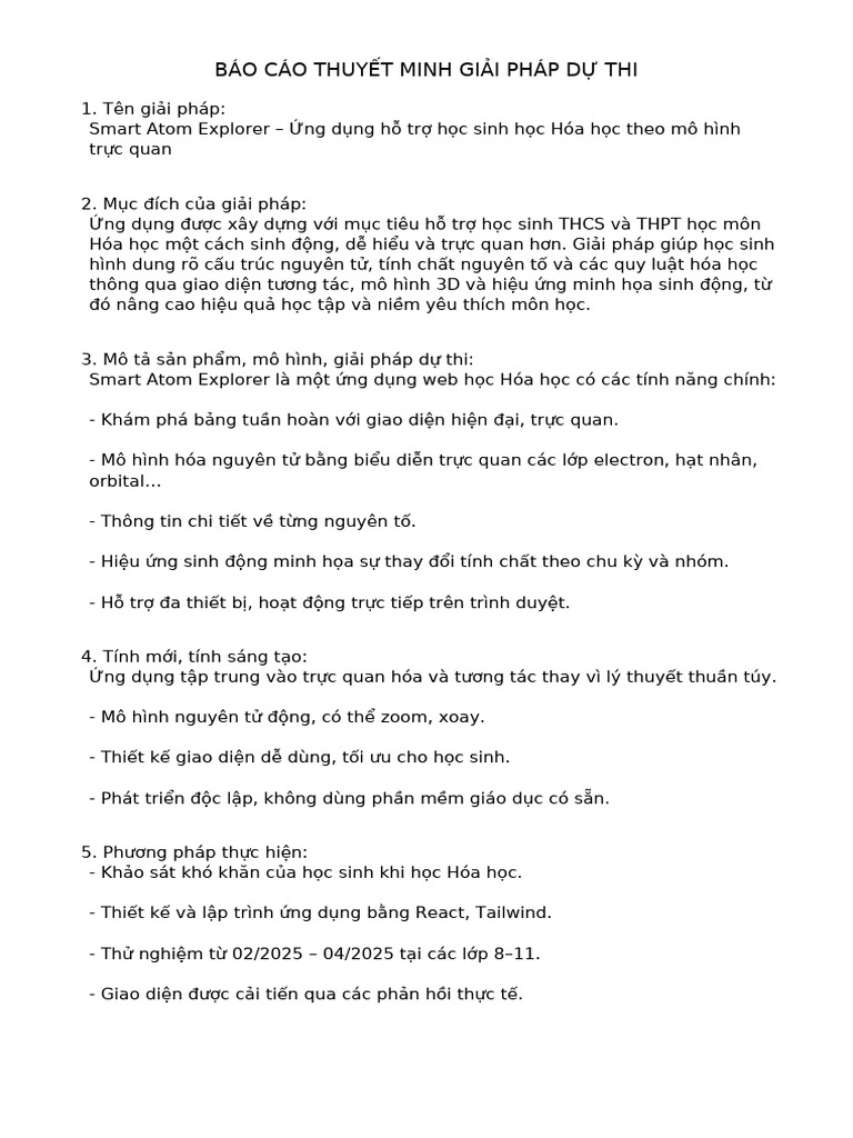 Smart_Atom_Explorer_Bao_Cao | PDF