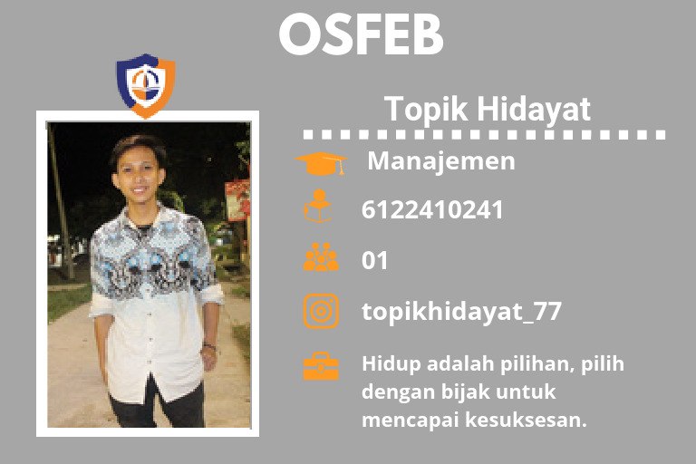 Orange and Navy Blue Modern Personal Name Tag (75 x 50 Piksel)_20241011 ...