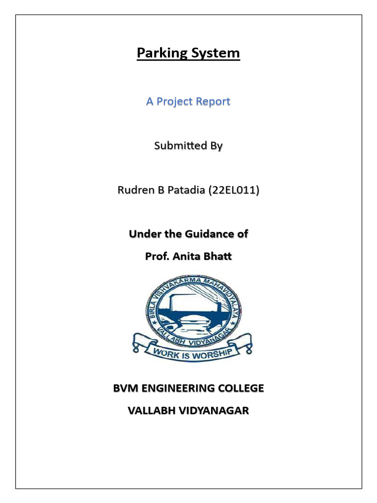 DSD Project Report 22El011 | PDF | Computer Engineering | Computing