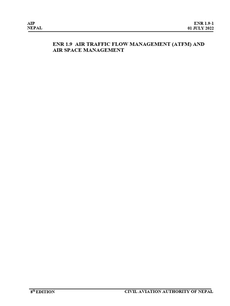 AND Air Space Management | PDF