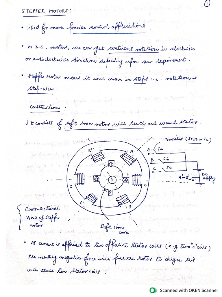 Stepper Motor | PDF