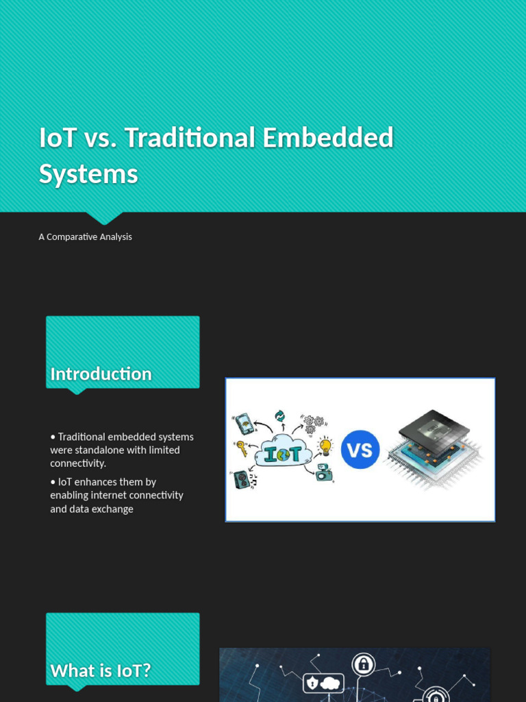 IoT Vs Embedded Sys | PDF