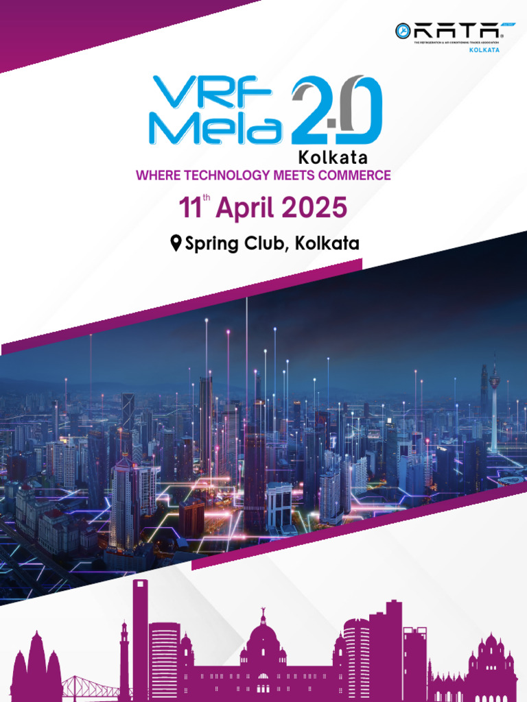 VRF MELA 2.0 Kolkata - Program Brochure | PDF | Electromechanical ...