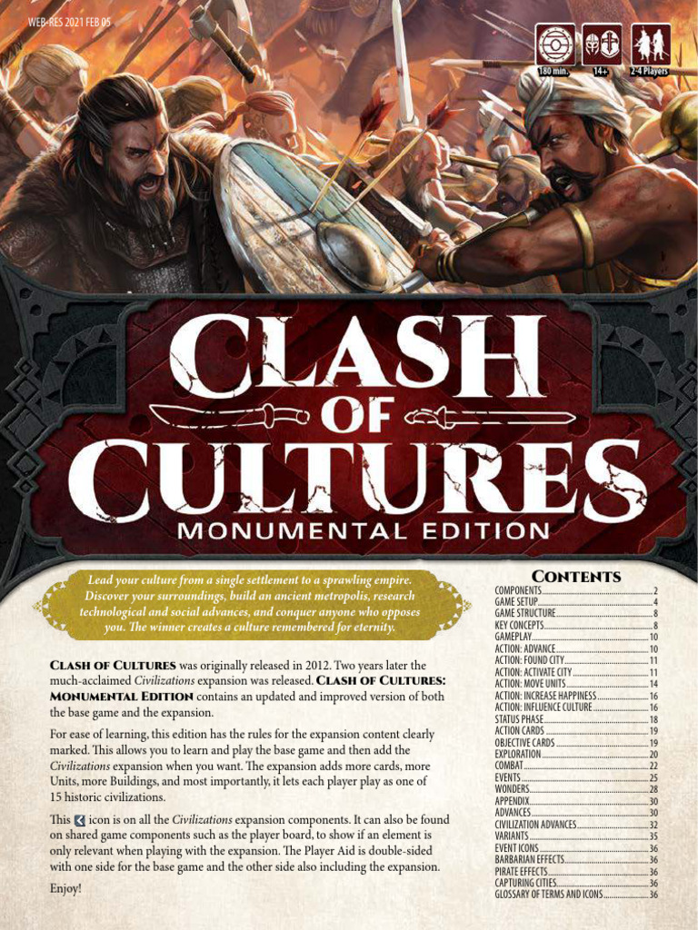 Clash of Cultures: Monumental Edition Guide | PDF | Battles | Navies