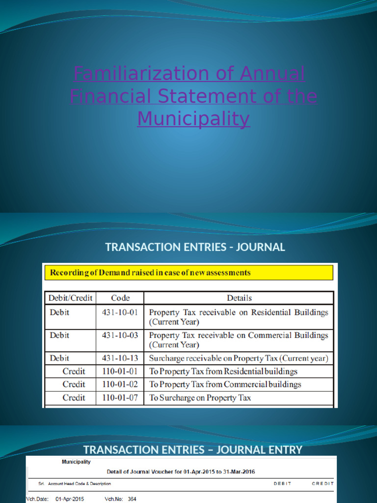 Workshop On ULB Audit-Familiarisation of AFS | PDF